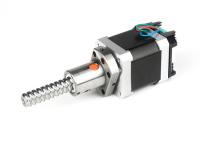 China Nema 17 Linear Stepper Motor 5kgcm 1.68A 2 Phase with Ball Screw Integrated Driver for sale