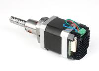 China Nema 17 Linear Stepper Motor 5kgcm 1.68A 2 Phase with Ball Screw Integrated Driver for sale