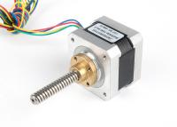 China Nema 17 Stepper Motor 1.8° 1.33A 2.8V 2.6kg.cm with Screw Lead Hybrid Linear Actuator for sale
