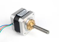 China Nema 17 Stepper Motor 1.8° 1.33A 2.8V 2.6kg.cm with Screw Lead Hybrid Linear Actuator for sale