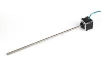 China Nema 17 Linear Stepper Motor 1.8deg 1A 3kg.cm 320mm 4 Wires Hybrid Stepper for sale