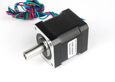 China Nema17 42mm Hollow Shaft Stepper Motor 1.8deg 1.68A 0.49N.m 48mm Length for sale