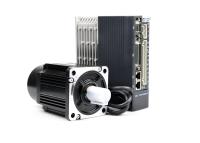 China 80ST 400W 1.27N.m 2.8A 3000rpm AC Servo Motor with Driver for CNC Router for sale
