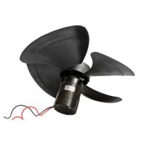 China 57mm 24V DC 15W BLDC Fan Motor with Integrated PWM Speed Control for Solar Panels for sale