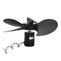 China 57mm 24V DC 15W BLDC Fan Motor with Integrated PWM Speed Control for Solar Panels for sale