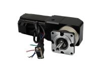 China Nema23 18kg.cm 4.2A Geared CNC Stepper Motor with WPLF60 1:3 90 Degree Angle Gearbox for sale