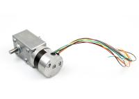 China 24V 2500rpm High Torque BLDC Geared Motor 92:1 Ratio 2-375RPM Electric Gearbox Reducer for sale