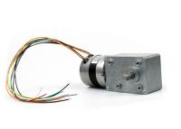 China 24V 2500rpm High Torque BLDC Geared Motor 92:1 Ratio 2-375RPM Electric Gearbox Reducer for sale