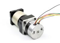 China BLDC 24V 0.11Nm 2500rpm Precision Planetary Brushless DC Gear Motor Nema23 for sale