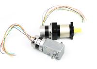 China JK57BLS 24V 2500rpm Brushless Eccentric Gear Motor 4 Poles 23W-184W for sale