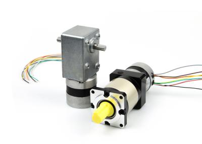 China JK57BLS 24V 2500rpm Brushless Eccentric Gear Motor 4 Poles 23W-184W for sale
