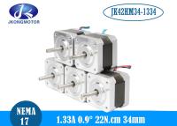 China 1.33A 22N.Cm Nema 17 34mm Micro High Precision Stepper Motor for sale