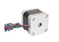 China Nema 17 Hybrid Stepper Motor 0.9° 1.68A 40mm Length 5mm Round Shaft High Precision for sale
