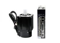 China 400W 220V 1.27Nm 2500rpm 80ST AC Servo Motor Kit with Driver for CNC Router for sale