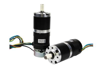 China 3 Phase 4 Pole 24V 35W Geared Brushless DC Motor with Brake 57BLS for Gate Barrier for sale