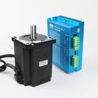 China NEMA34 85BYGH450B Bipolar Stepper Motor 1.8 Degree 8.7N.m 6A 4 Leads for CNC Router for sale