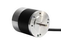 China Round 80mm 60w 0.28N.M 3 Phase Waterproof Brushless Dc Motor With Integrated Controller for sale