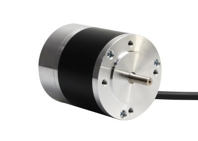 China Round 80mm 60w 0.28N.M 3 Phase Waterproof Brushless Dc Motor With Integrated Controller for sale