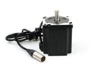 China Nema34 86mm Hybrid Stepper Motor 1.8 Degree 5.6Nm with Shielded Cable Connector for sale