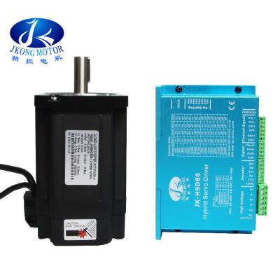 China Nema 34 Closed Loop Stepper Motor 8.5Nm 6A 115mm Length CNC Servo Motor for sale