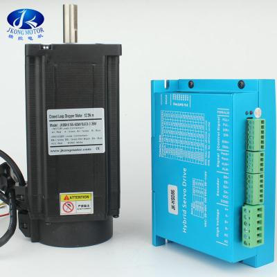 China 12N.m Nema34 Closed Loop Servo Motor 86mm 6.0A CNC Machine JK86HSN120 for sale