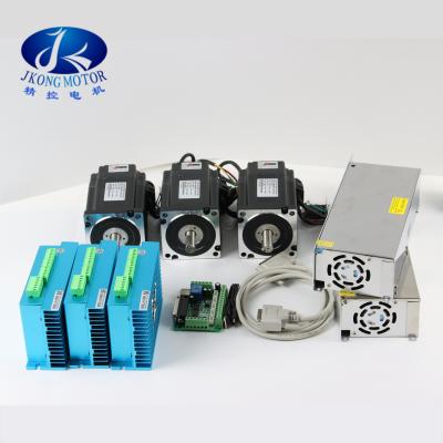 China Nema34 4 Axis CNC Stepper Motor Kit 8.5Nm 6A Closed Loop Hybrid Servo Motor 86mm for sale