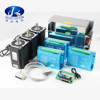 China Two Phase 4 Axis Nema34 CNC Hobby Kit  1.8 Degree Angle for sale