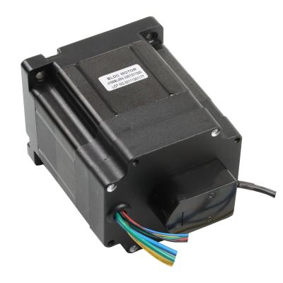 China 48V 3000rpm 330W 86mm Brushless DC Motor with 1000ppr Encoder BLDC for sale