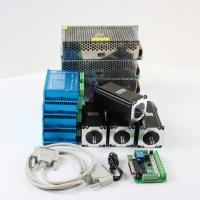 China Nema23 Hybrid Stepper Motor 8mm Shaft 4.2A 2.8N.m with DM556 Driver for CNC for sale