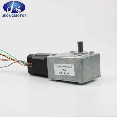 China 24V 52W 4000rpm Brushless DC Planetary Gear Motor 61mm Length 3 Phase 8 Pole for sale