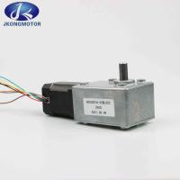 China 42mm 24V 52W 4000rpm 3 Phase Brushless DC Motor with 16:1 Worm Gearbox for sale