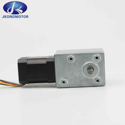 China 42mm 24V 52W 4000rpm 3 Phase Brushless DC Motor with 16:1 Worm Gearbox for sale