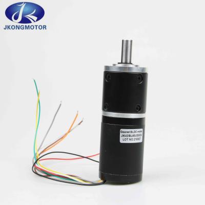 China 36V 32W 4000rpm Brushless DC Motor with 24:1 Planetary Gearbox for Industrial Automation for sale