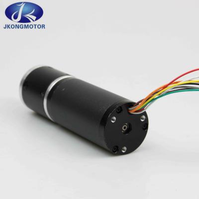 China JK42BL85 24V 62W 4000rpm 3 Phase Brushless DC Motor with 24:1 Planetary Gearbox for sale