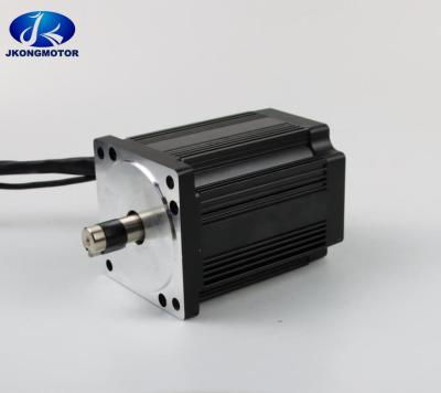 China 1.5KW 1500W 48V 3000RPM 3 Phase Brushless DC Motor 110mm IP65 Nema 42 for sale