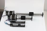 China Nema 60 Hybrid Stepper Motor Linear Actuator 300mm Travel Ball Screw Slide Module High Precision for sale