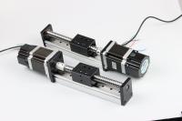 China NEMA 24 Stepper Motor Linear Slide Table 60mm Ball Screw CNC Axis 2.8A 3.1Nm for sale