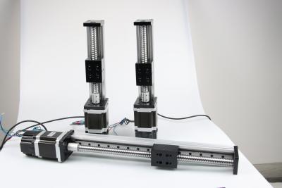 China NEMA 24 Ball Screw Driven Linear Motion Guide Stepping Servo Motor 60x60mm for Single Axis Robot for sale