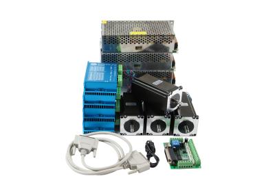 China Nema 23 3.0Nm 4 Axis Hybrid Stepper Motor CNC Kit 2 Phase 1.8 Degree for sale
