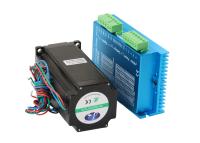 China Nema 23 57mm 3 Axis Stepper Motor Kit 3Nm 3A CNC Step Motor with DM556 Driver for sale