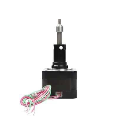 China Nema 17 Captive Linear Actuator 5V 12V 2 Phase Stepper Motor 42mm Lead Screw for sale