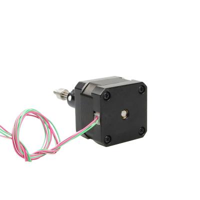 China Nema 17 Captive Linear Actuator Stepper Motor 5V 0.7A 6.35mm Lead Screw for sale