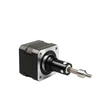 China Nema17 Captive Linear Actuator Stepper Motor 5V 0.7A 6.35mm Lead Screw Hybrid for sale