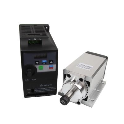 China ER11 Air Cooling Spindle Motor 700W 110VDC 220VDC 11000RPM 0.55Nm CNC Router for sale