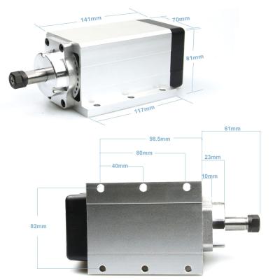 China Air Cooling DC Brushless Spindle Motor 700W 0.55Nm 0-11000rpm 110V 220V ER11 Collet for sale