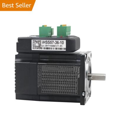 China Integrated Closed Loop Stepper Motor 1.8° 36V 3.0Nm Nema 24 Body Length 117mm for sale
