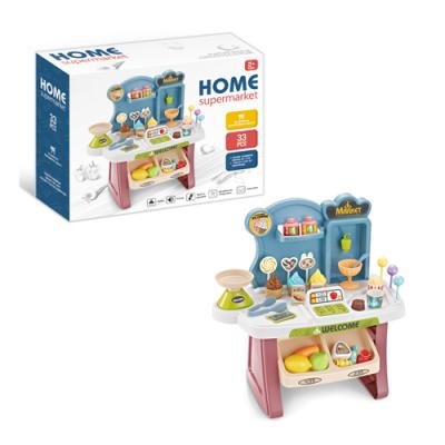 China New Style Plastic Shopping Game Set Educational Pretend Play House Children's Toys for sale