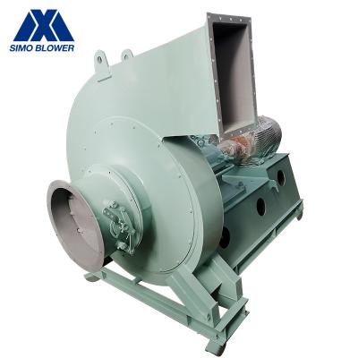 China Q235 Single Suction High Air Flow High Pressure Centrifugal Fan for sale