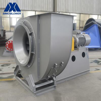 China Stainless Steel Medium Pressure Foundry Centrifugal Ventilation Fans Backward for sale
