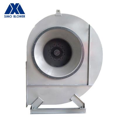 China 9-10 High pressure Coupling driving Radpid cleaning Dust removal centrifugal fan with ac motor for sale